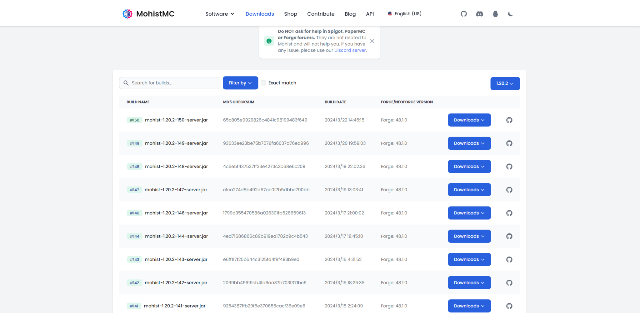 【Minecraft/マイクラ】modとplugin両方使えるサーバー『Mohist』1.20.2まで公開中